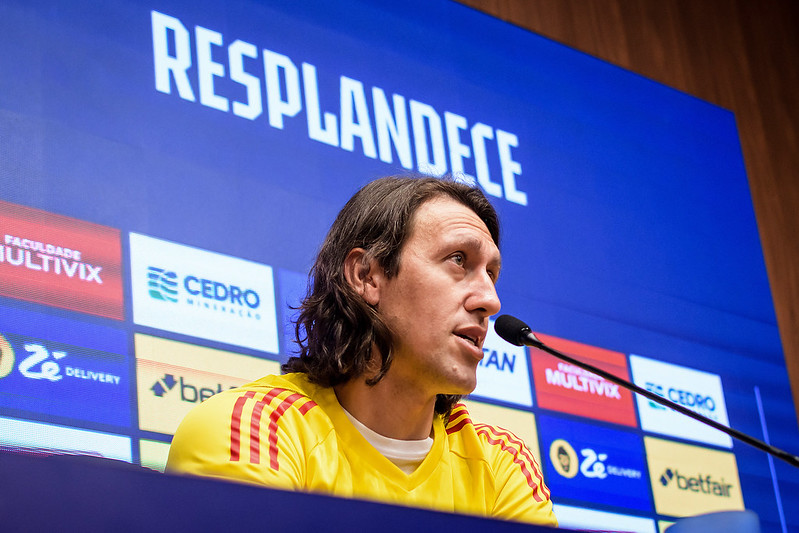 Goleiro Cássio fala pela primeira vez como jogador oficial do Cruzeiro ...