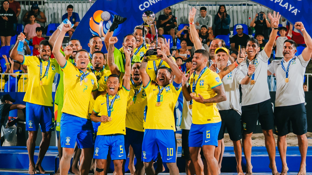 Brasil conquista a Copa América de Beach Soccer pela quarta vez ...